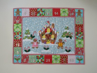 Gingerbread Advent Calendar Pattern | GAILGINGERADVENT